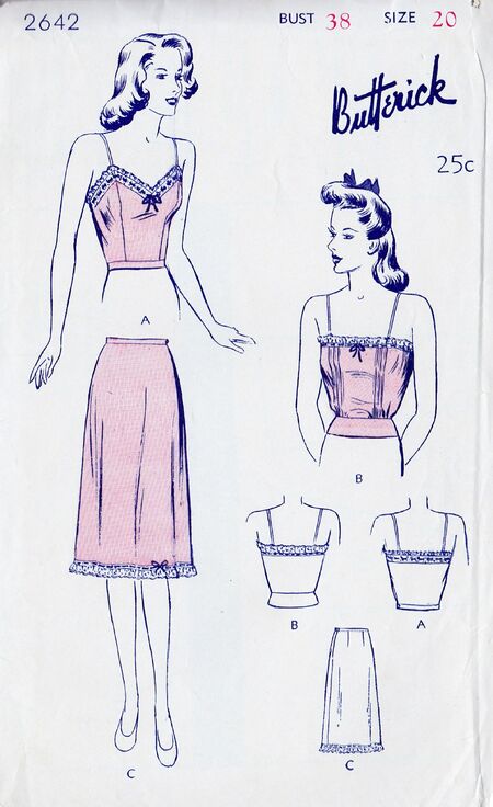 Butterick 2642 | Vintage Sewing Patterns | Fandom