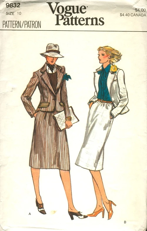 Vogue 9832 A | Vintage Sewing Patterns | Fandom