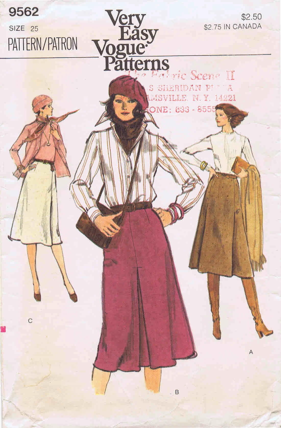 Vogue 9562 | Vintage Sewing Patterns | Fandom