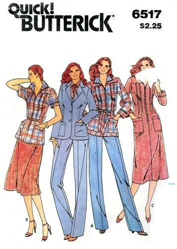 Butterick 6517 | Vintage Sewing Patterns | Fandom
