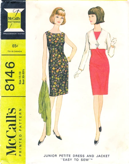 McCall's 8146 | Vintage Sewing Patterns | Fandom