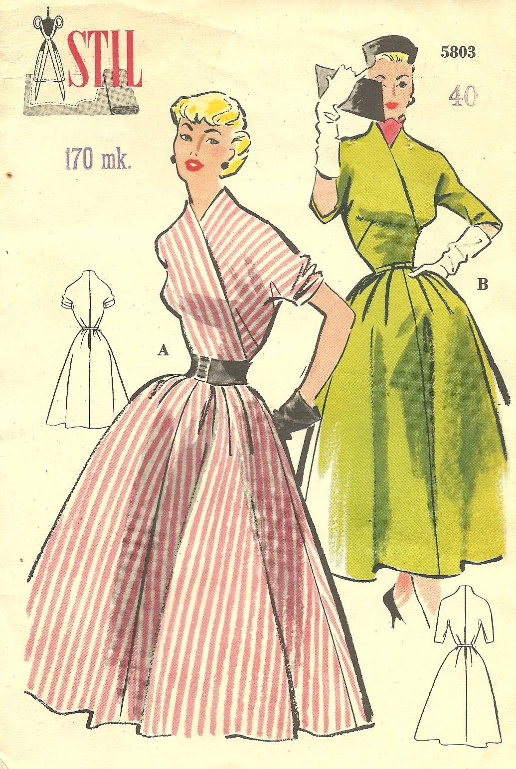 Stil 5803 | Vintage Sewing Patterns | Fandom