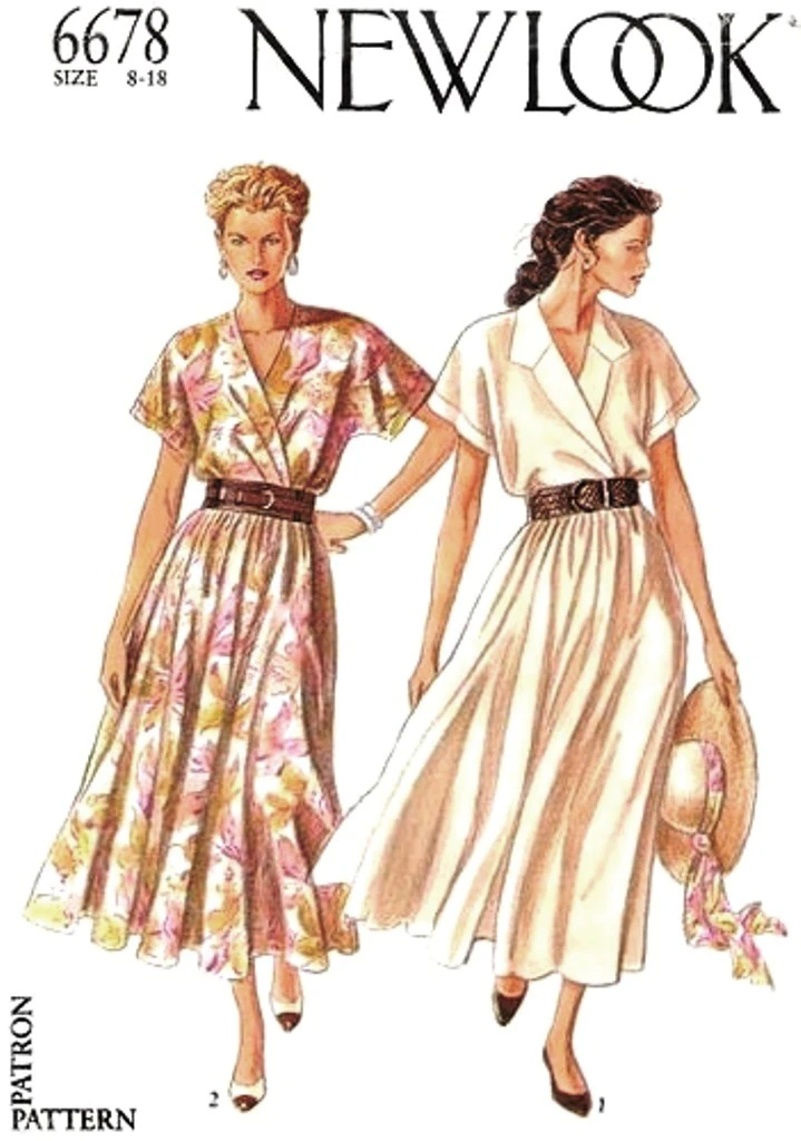 New Look 6678 | Vintage Sewing Patterns | Fandom