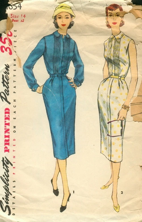 Simplicity 1654 | Vintage Sewing Patterns | Fandom