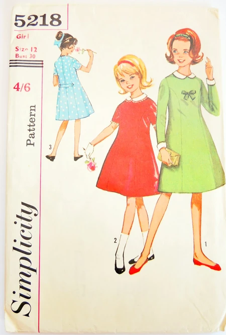 Simplicity 5218 A | Vintage Sewing Patterns | Fandom