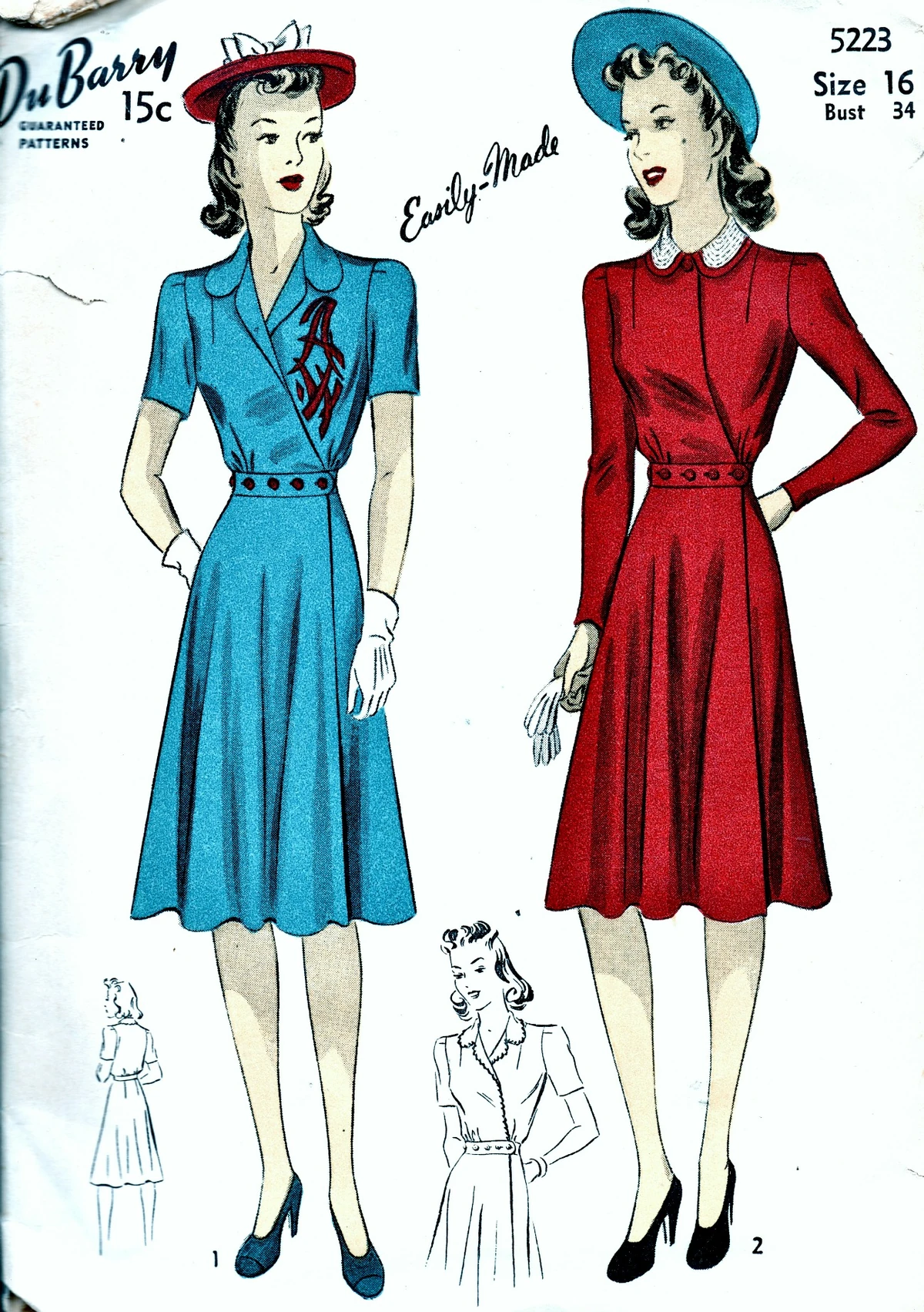 DuBarry 5223 | Vintage Sewing Patterns | Fandom