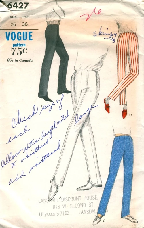 Vogue 6427 | Vintage Sewing Patterns | Fandom