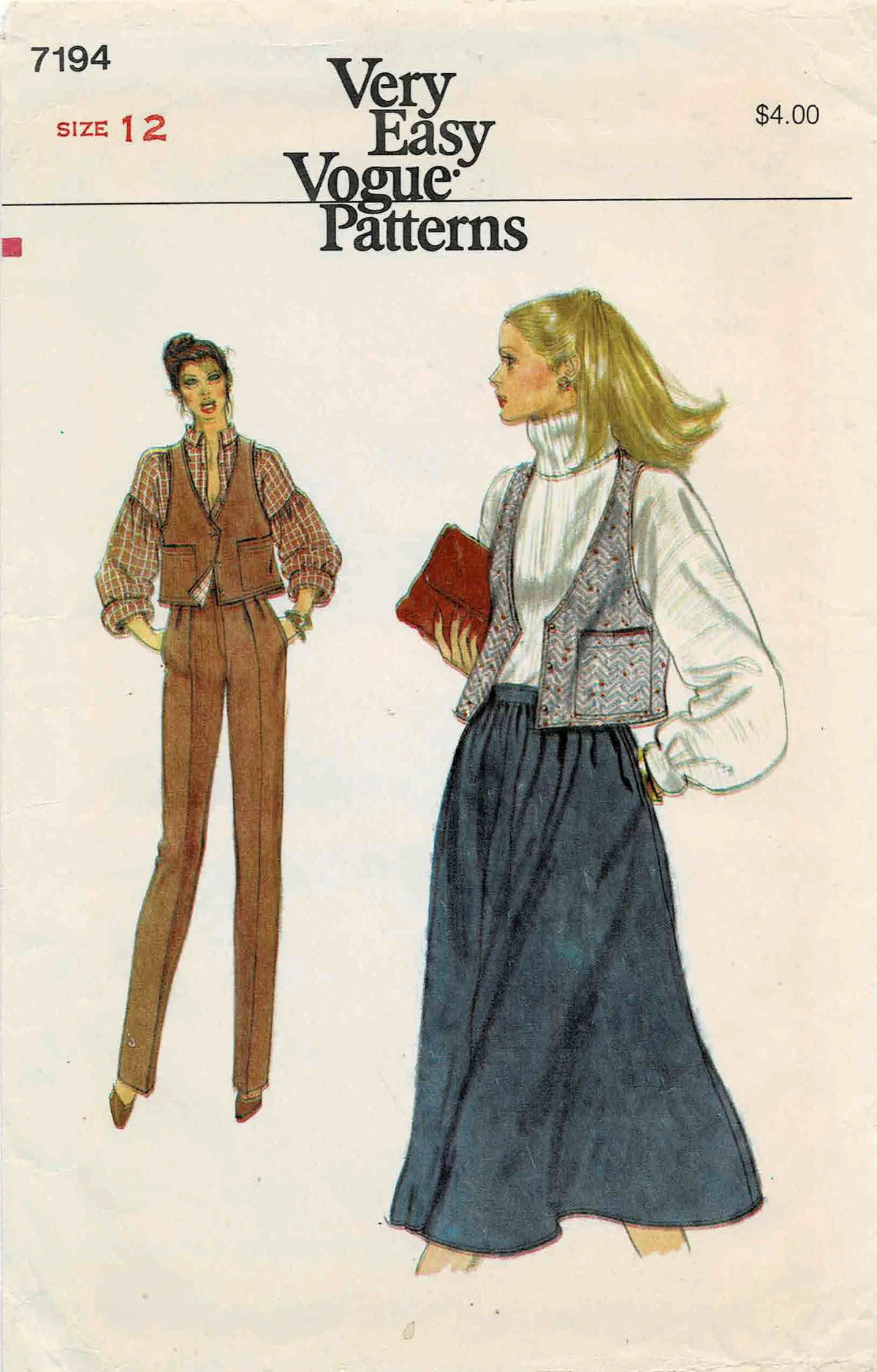 Vogue 7194 B | Vintage Sewing Patterns | Fandom