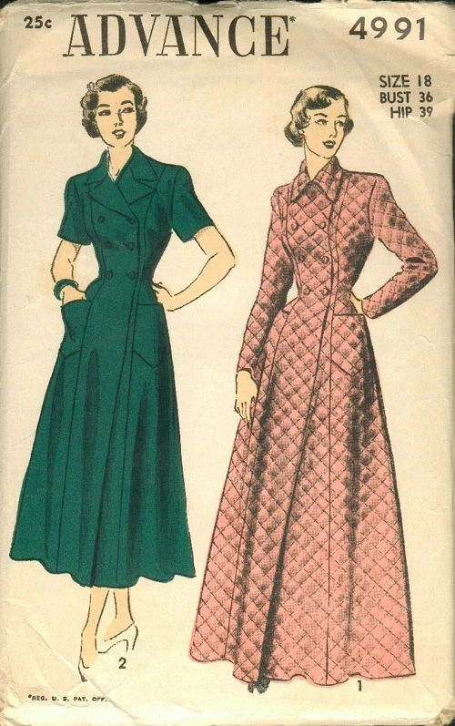 Advance 4991 | Vintage Sewing Patterns | Fandom