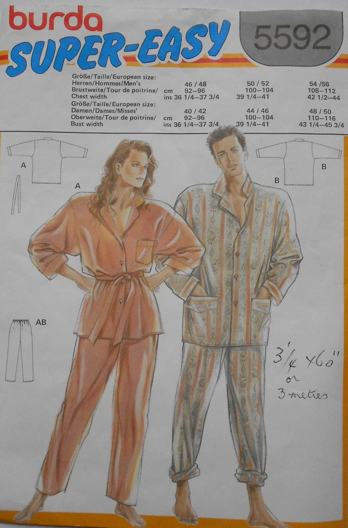 Burda 5592 | Vintage Sewing Patterns | Fandom
