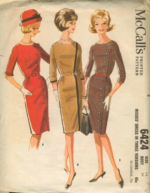 McCall's 6424 | Vintage Sewing Patterns | Fandom