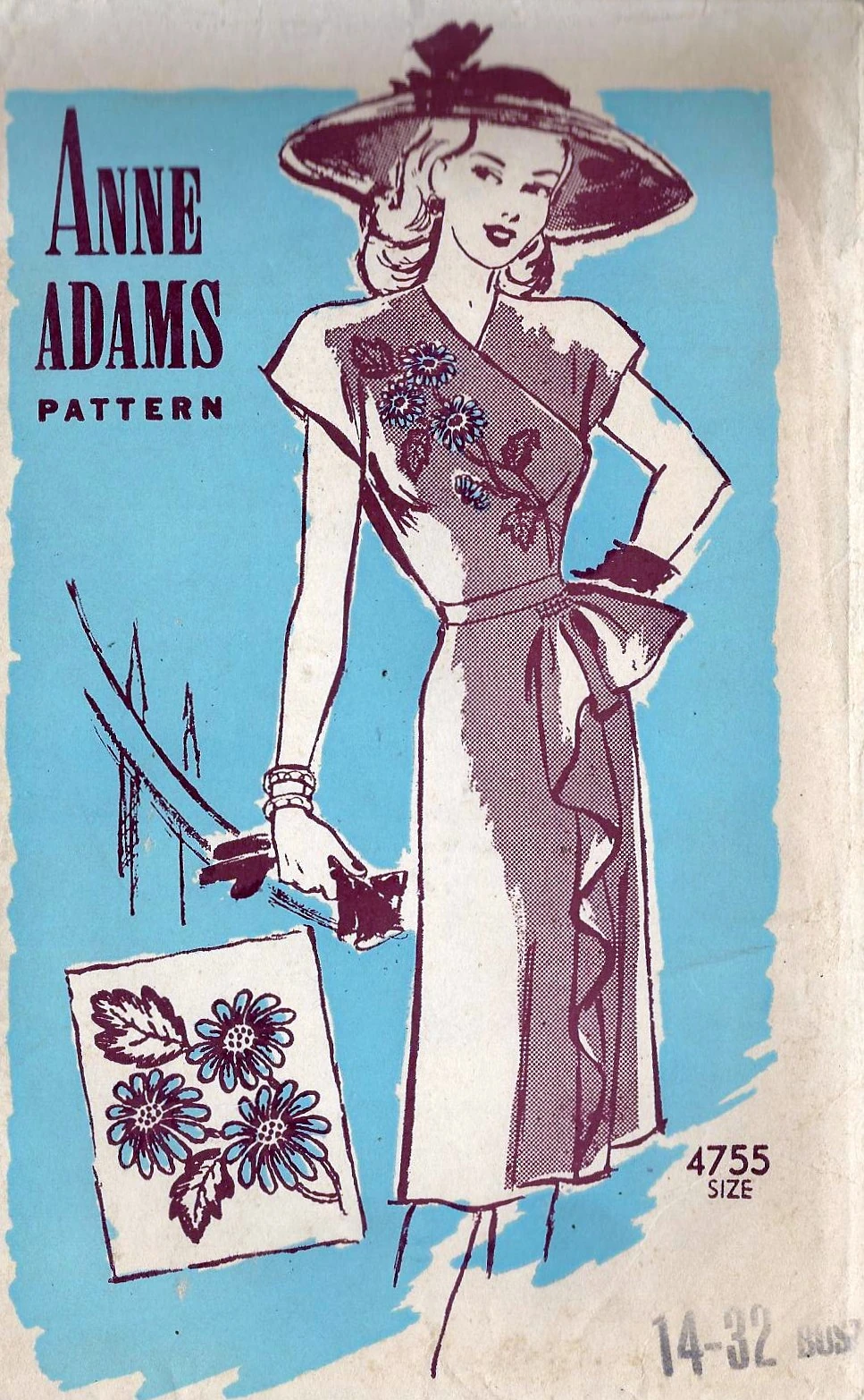 Anne Adams 4755 A | Vintage Sewing Patterns | Fandom