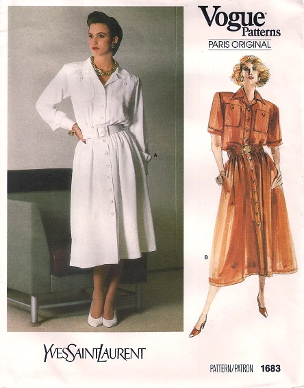 Vogue 1683 | Vintage Sewing Patterns | Fandom