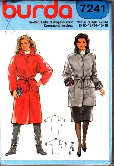 Burda 7241 | Vintage Sewing Patterns | Fandom