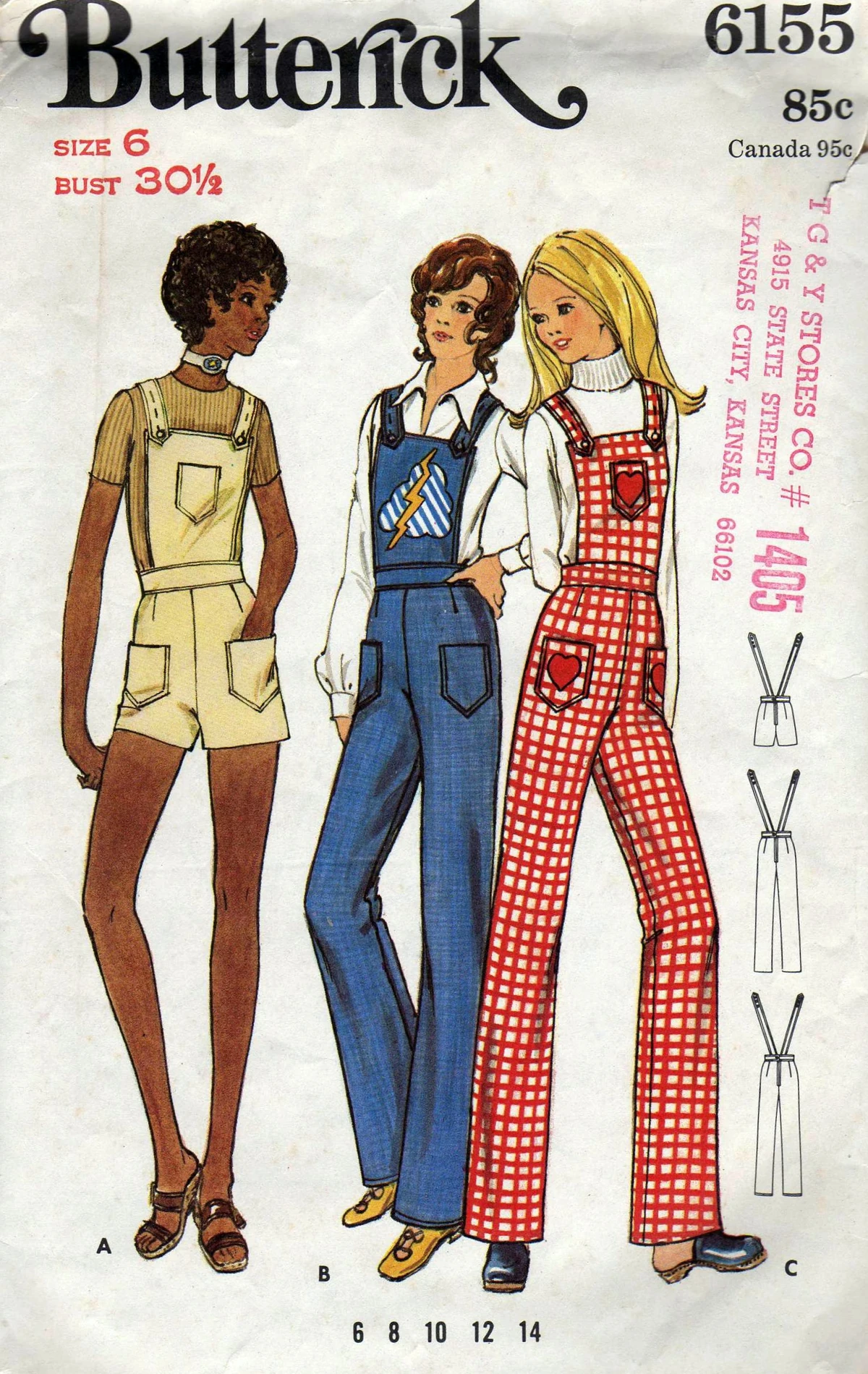 Butterick 6155 | Vintage Sewing Patterns | Fandom