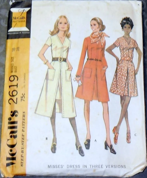 McCall's 2619 | Vintage Sewing Patterns | Fandom