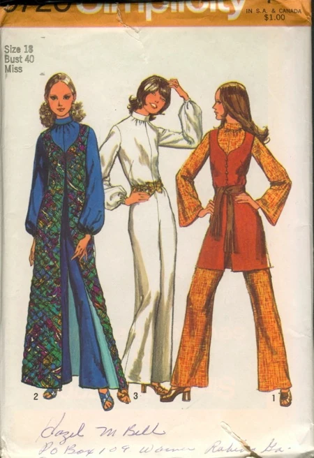 Simplicity 9720 | Vintage Sewing Patterns | Fandom