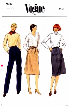 Vogue 7805 | Vintage Sewing Patterns | Fandom