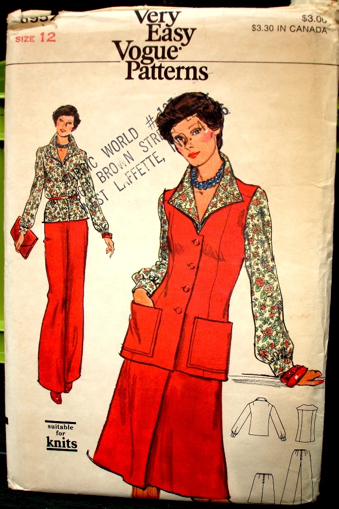 Vogue 8952 | Vintage Sewing Patterns | Fandom