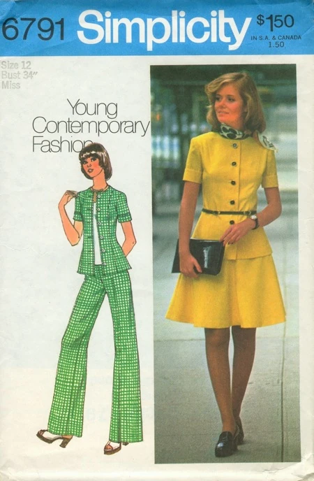 Simplicity 6791 | Vintage Sewing Patterns | Fandom
