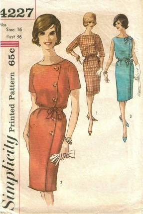 Simplicity 4227 A | Vintage Sewing Patterns | Fandom