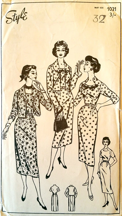 Style 1031 | Vintage Sewing Patterns | Fandom