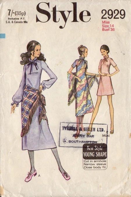 Style 2929 | Vintage Sewing Patterns | Fandom