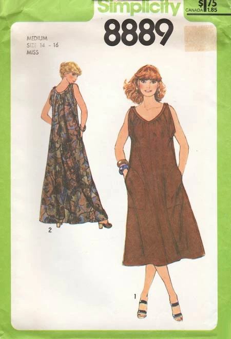 Simplicity 8889 C | Vintage Sewing Patterns | Fandom