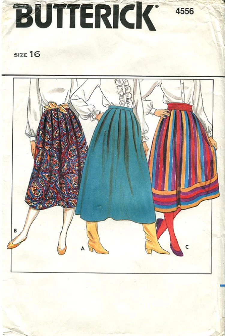 Butterick 4556 A | Vintage Sewing Patterns | Fandom
