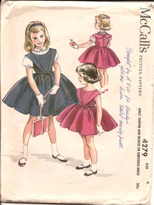 McCall's 4279 A | Vintage Sewing Patterns | Fandom