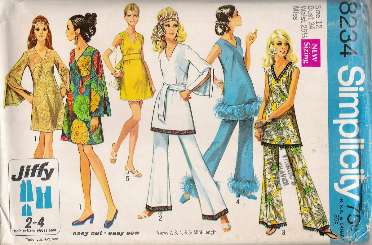 Simplicity 8234 | Vintage Sewing Patterns | Fandom