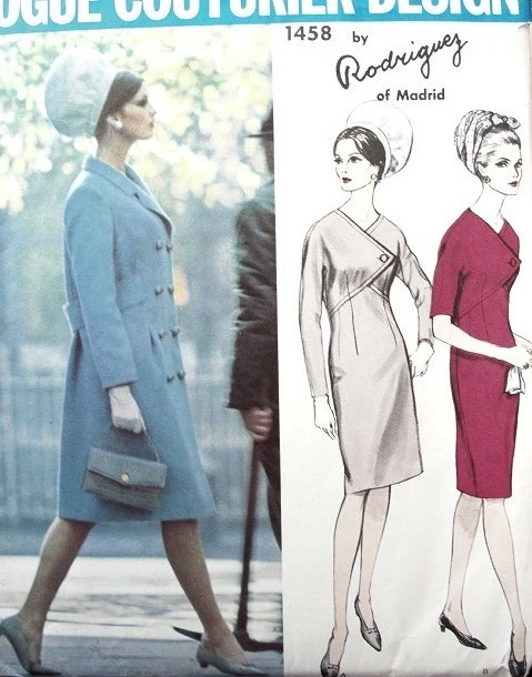 Vogue 1458 | Vintage Sewing Patterns | Fandom