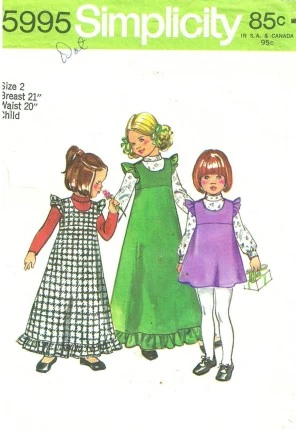 Simplicity 5995 | Vintage Sewing Patterns | Fandom