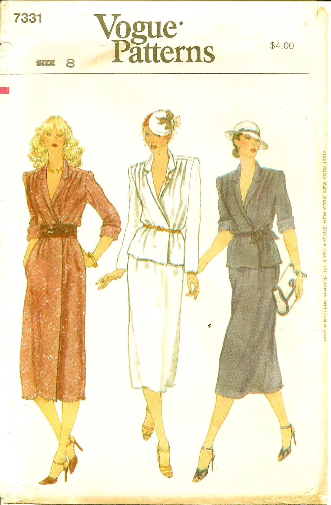 Vogue 7331 A | Vintage Sewing Patterns | Fandom