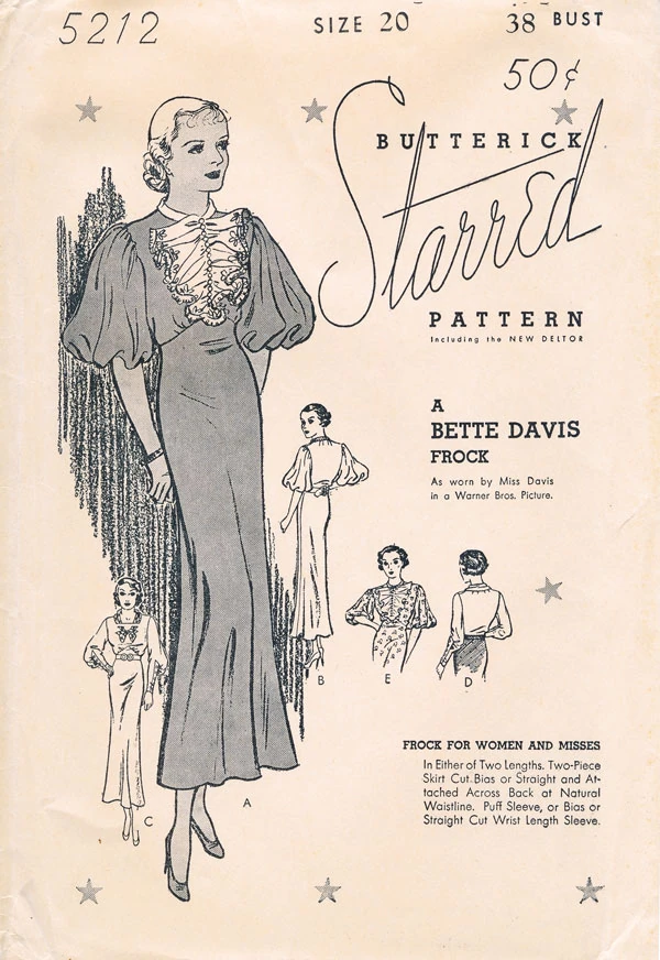 Butterick 5212 | Vintage Sewing Patterns | Fandom
