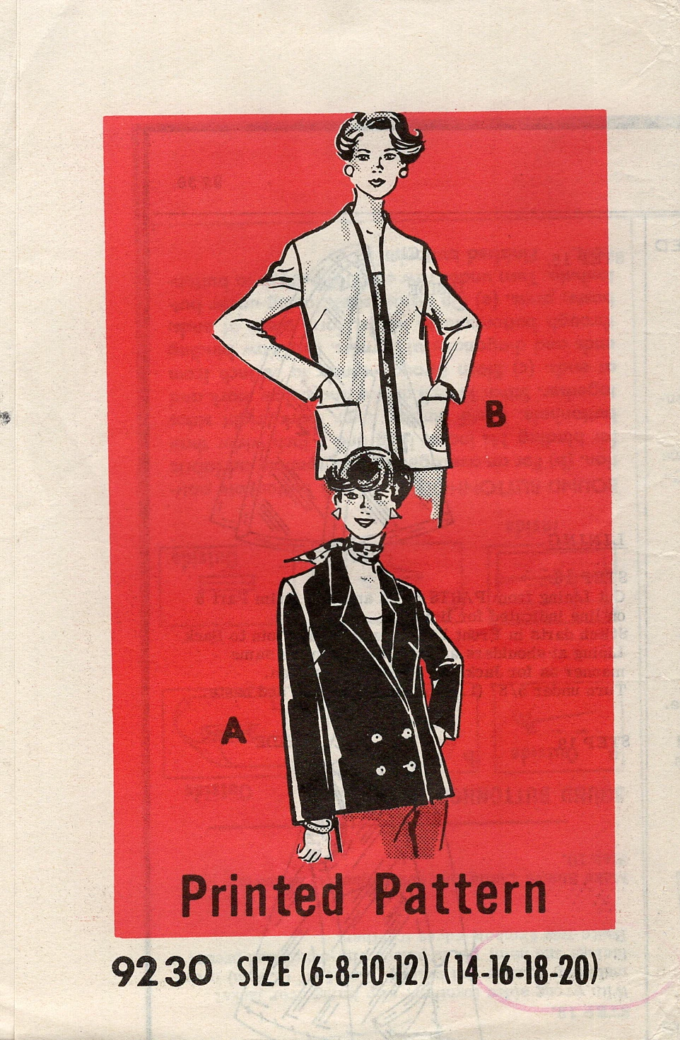 Marian Martin 9230 B | Vintage Sewing Patterns | Fandom