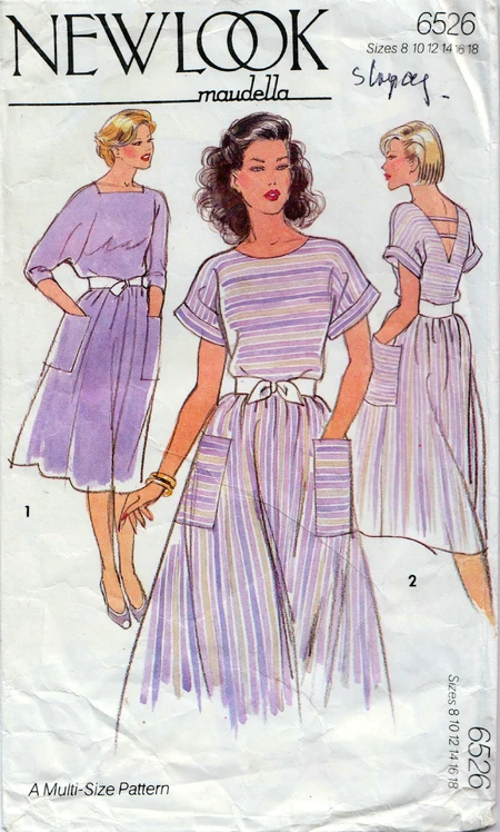New Look 6526 | Vintage Sewing Patterns | Fandom
