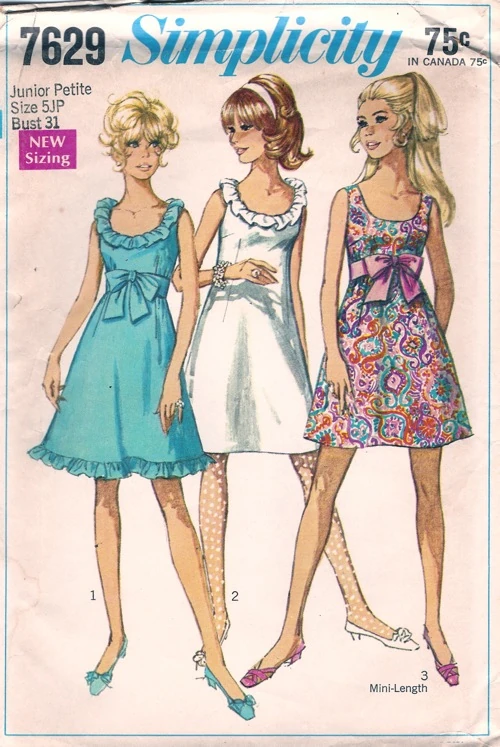Simplicity 7629 A | Vintage Sewing Patterns | Fandom