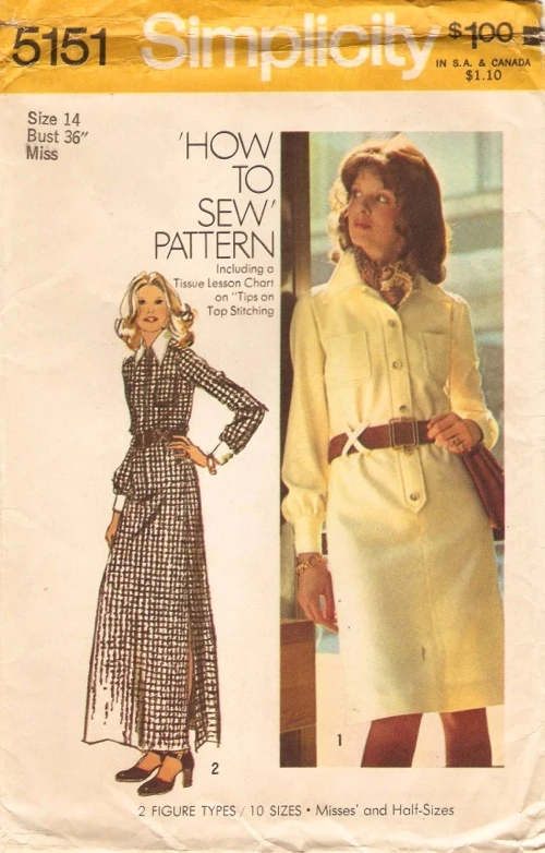 Simplicity 5151 | Vintage Sewing Patterns | Fandom