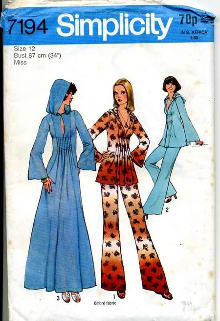 Simplicity 7194 | Vintage Sewing Patterns | Fandom
