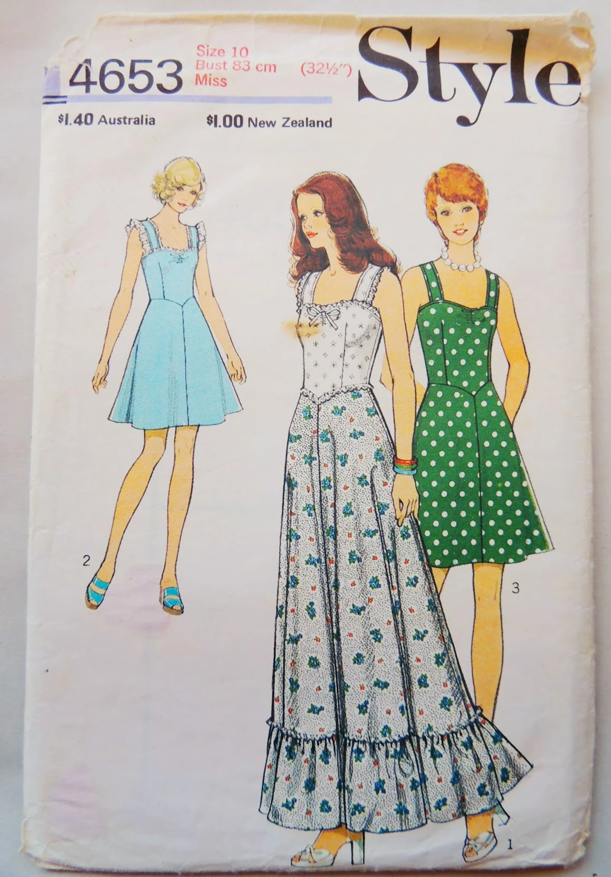 Style 4653 A | Vintage Sewing Patterns | Fandom