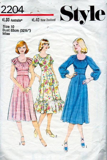 Style 2204 | Vintage Sewing Patterns | Fandom