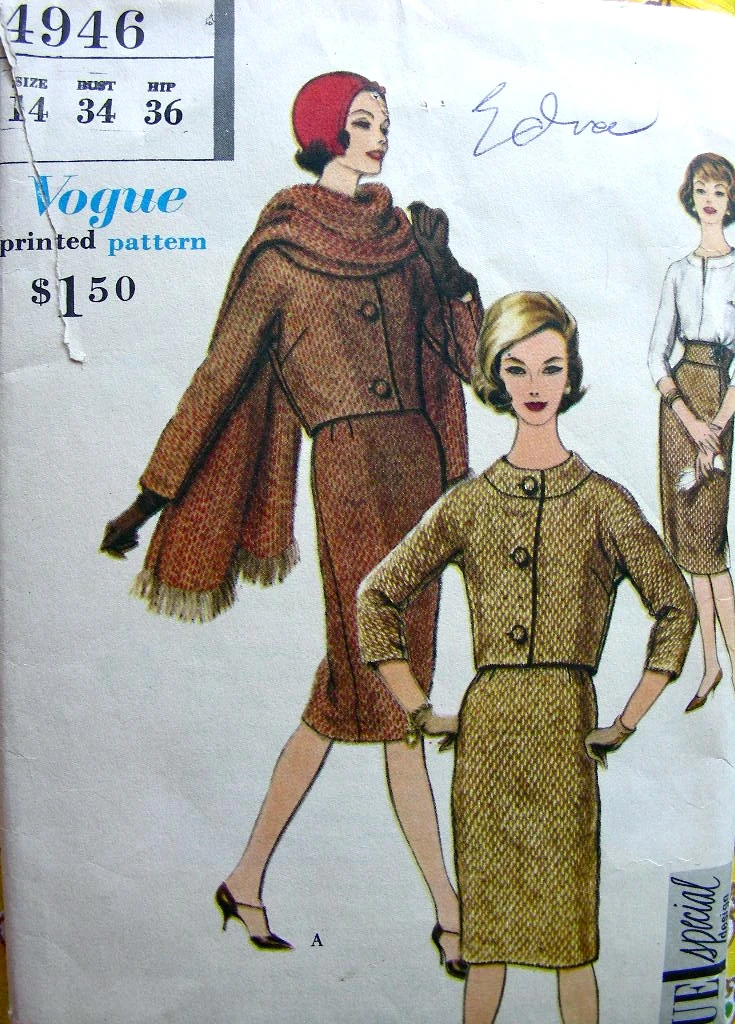 Vogue 4946 A | Vintage Sewing Patterns | Fandom