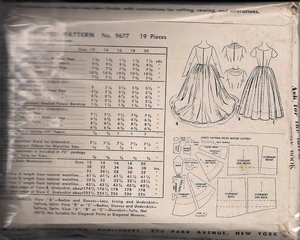 McCall's 9677 | Vintage Sewing Patterns | Fandom