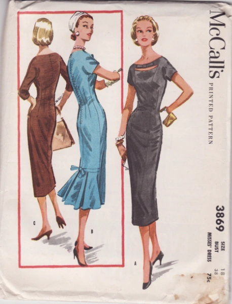 McCall's 3869 A | Vintage Sewing Patterns | Fandom
