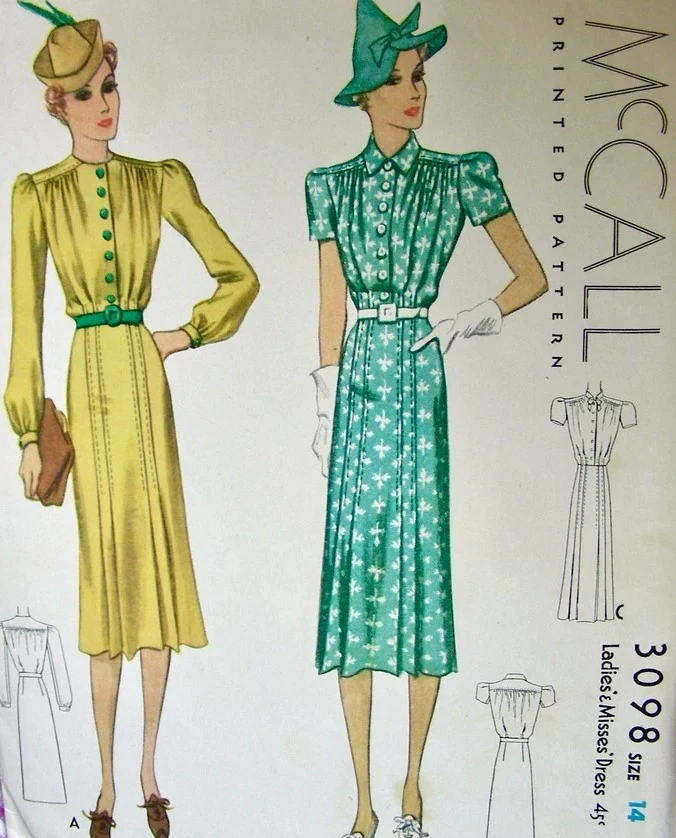 McCall 3098 | Vintage Sewing Patterns | Fandom