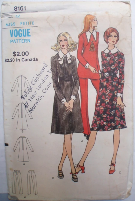Vogue 8161 B | Vintage Sewing Patterns | Fandom