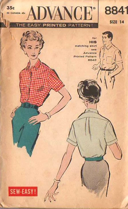 Advance 8841 | Vintage Sewing Patterns | Fandom