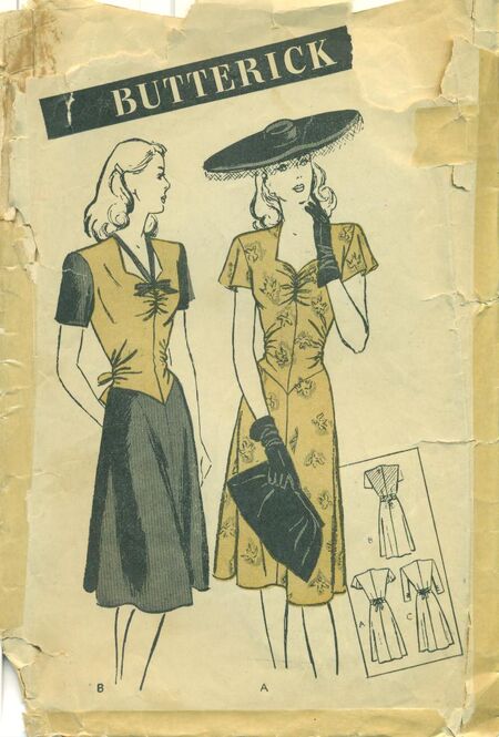 Butterick 3437 A | Vintage Sewing Patterns | Fandom