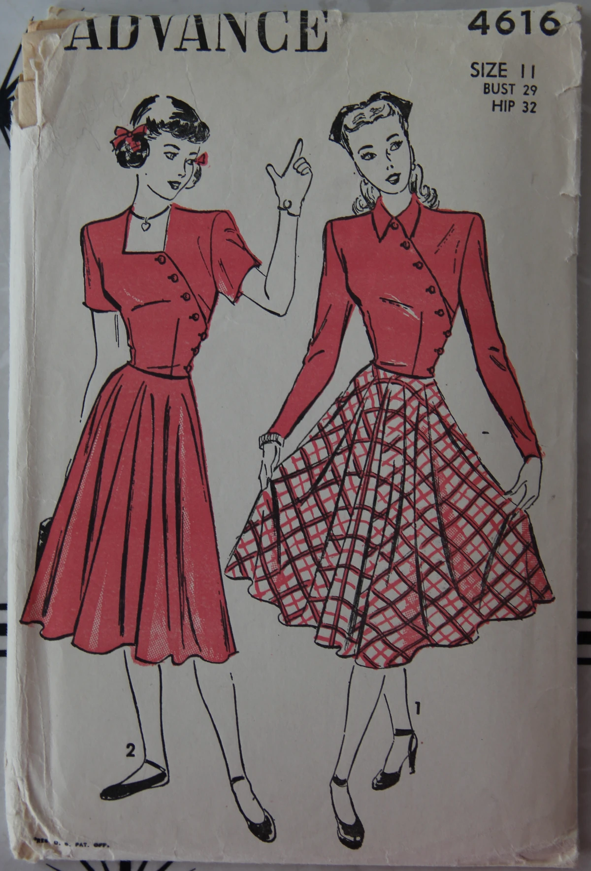 Advance 4616 | Vintage Sewing Patterns | Fandom